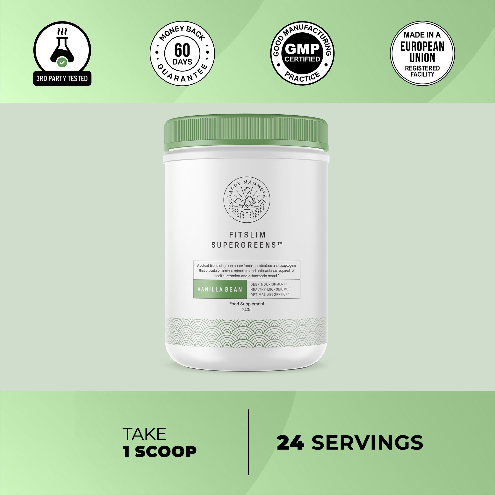 FitSlim SuperGreens: Metabolic Boost & Hormone Balance